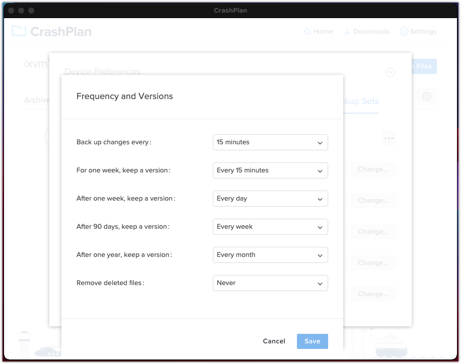 Specify version settings – Documentation