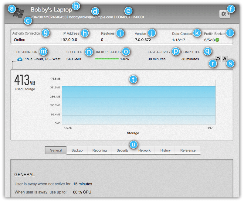 Devices reference – Documentation